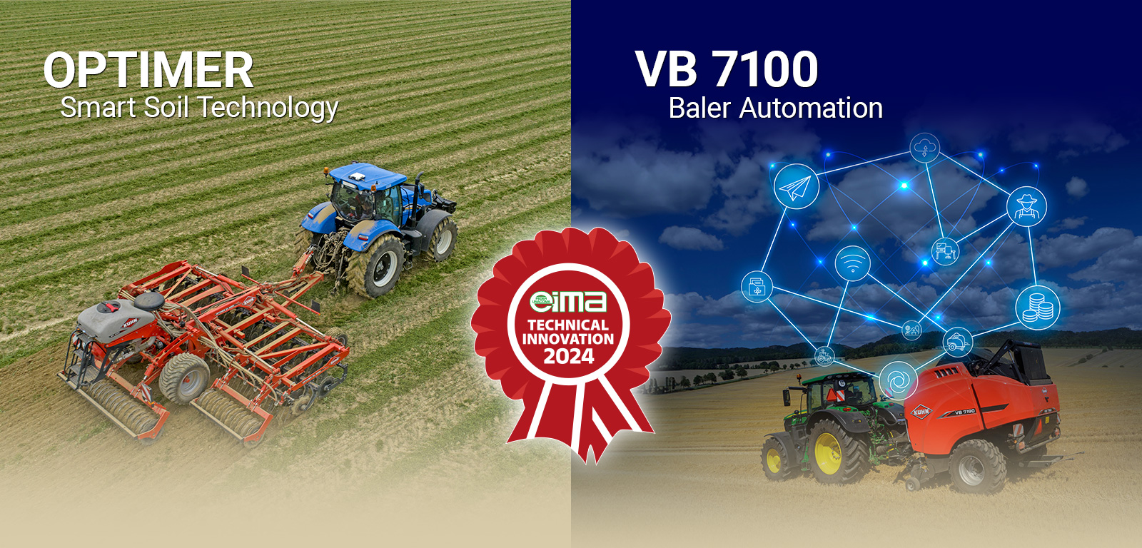 EIMA 2024: KUHN Italia vince 2 Novità Tecniche | KUHN Italia